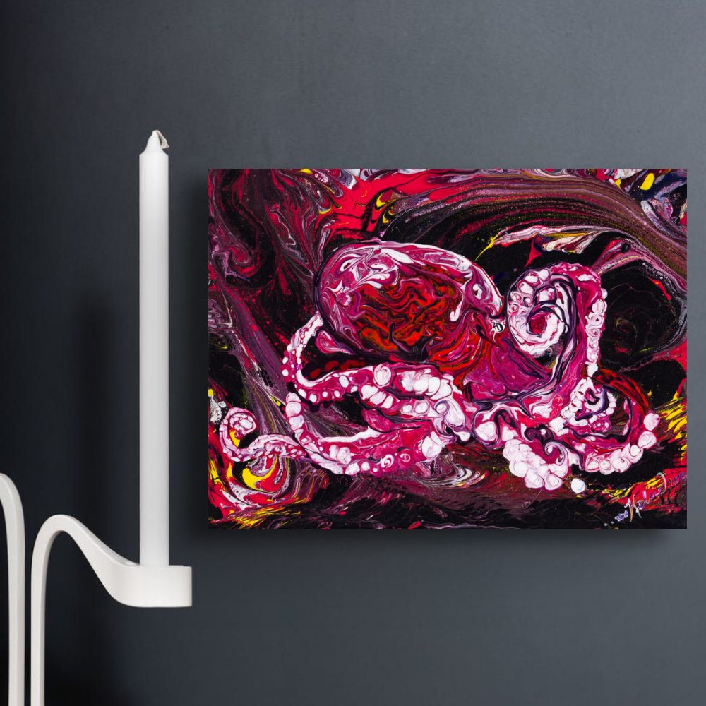 Red Octopus - The Artist Kelsie